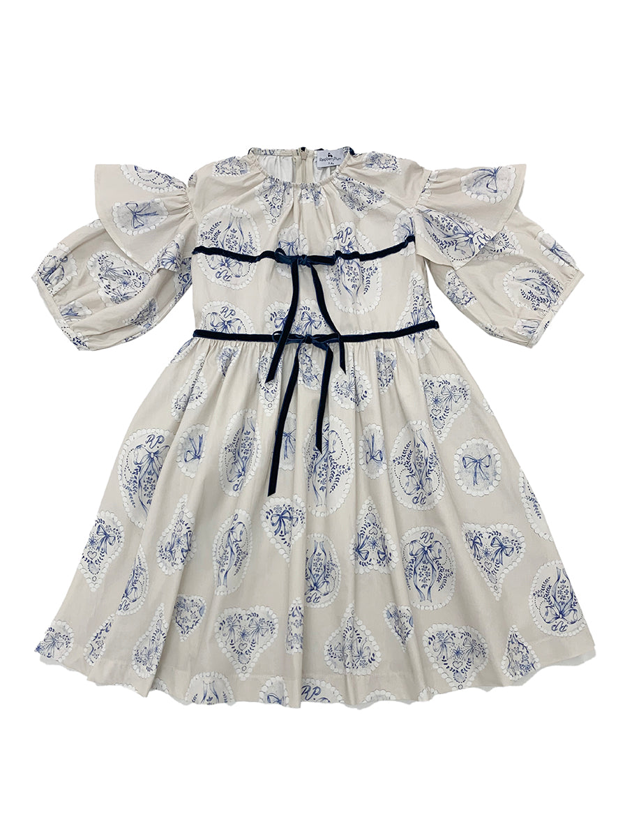 MARTINA DRESS BLUE – RaspberryPlum