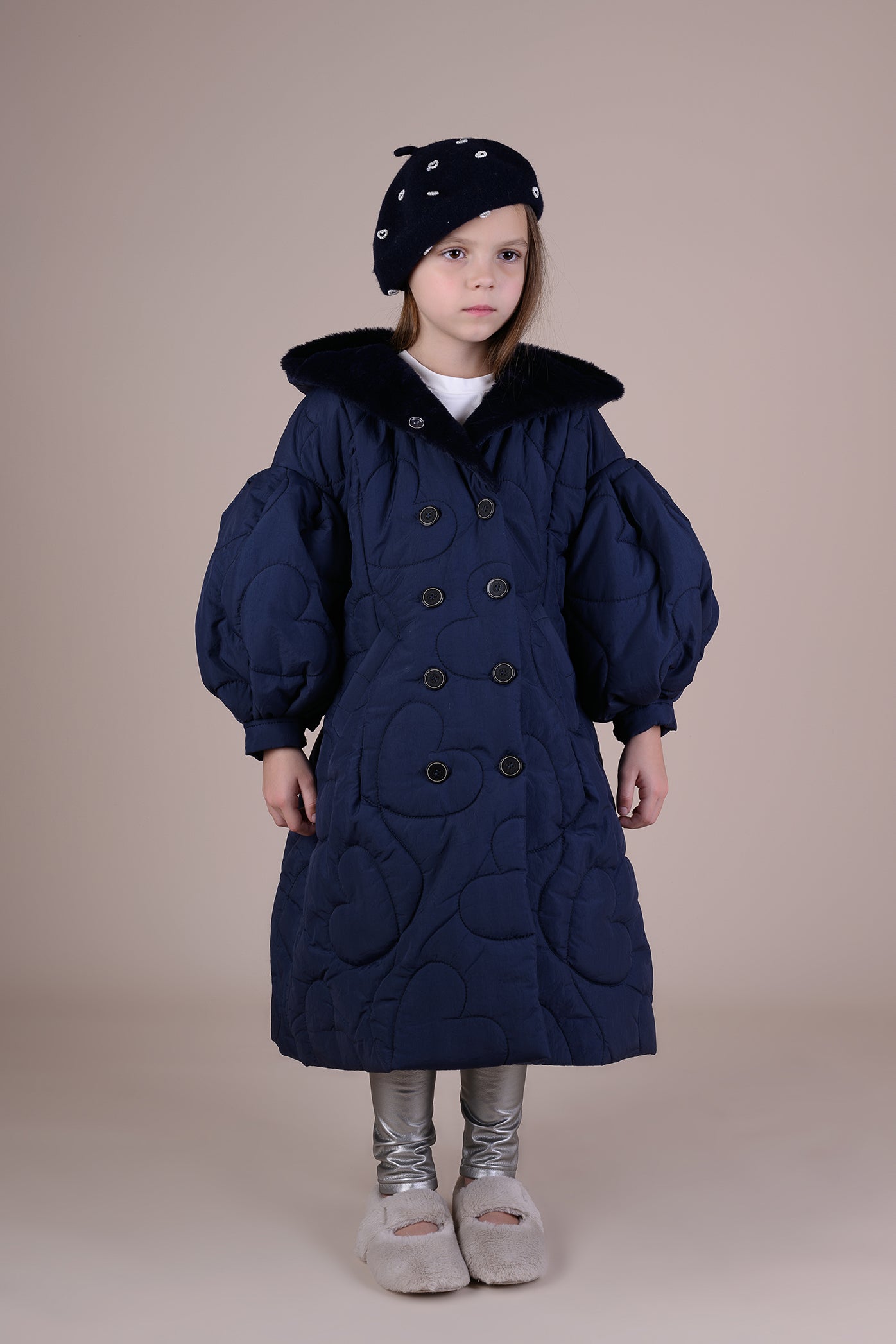 POPPY COAT NAVY – RaspberryPlum